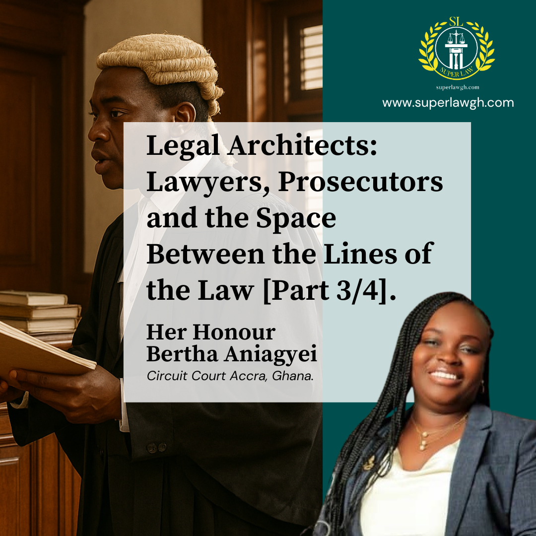 Legal Architects: Lawyers, Prosecutors and the Space Between the Lines ...